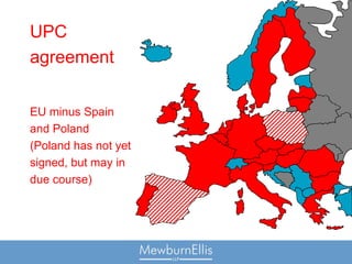 European Unified Patents Court: the Basics | PPT
