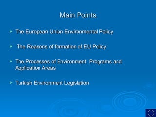 European Union Environmental Policy | PPT