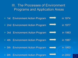 European Union Environmental Policy | PPT