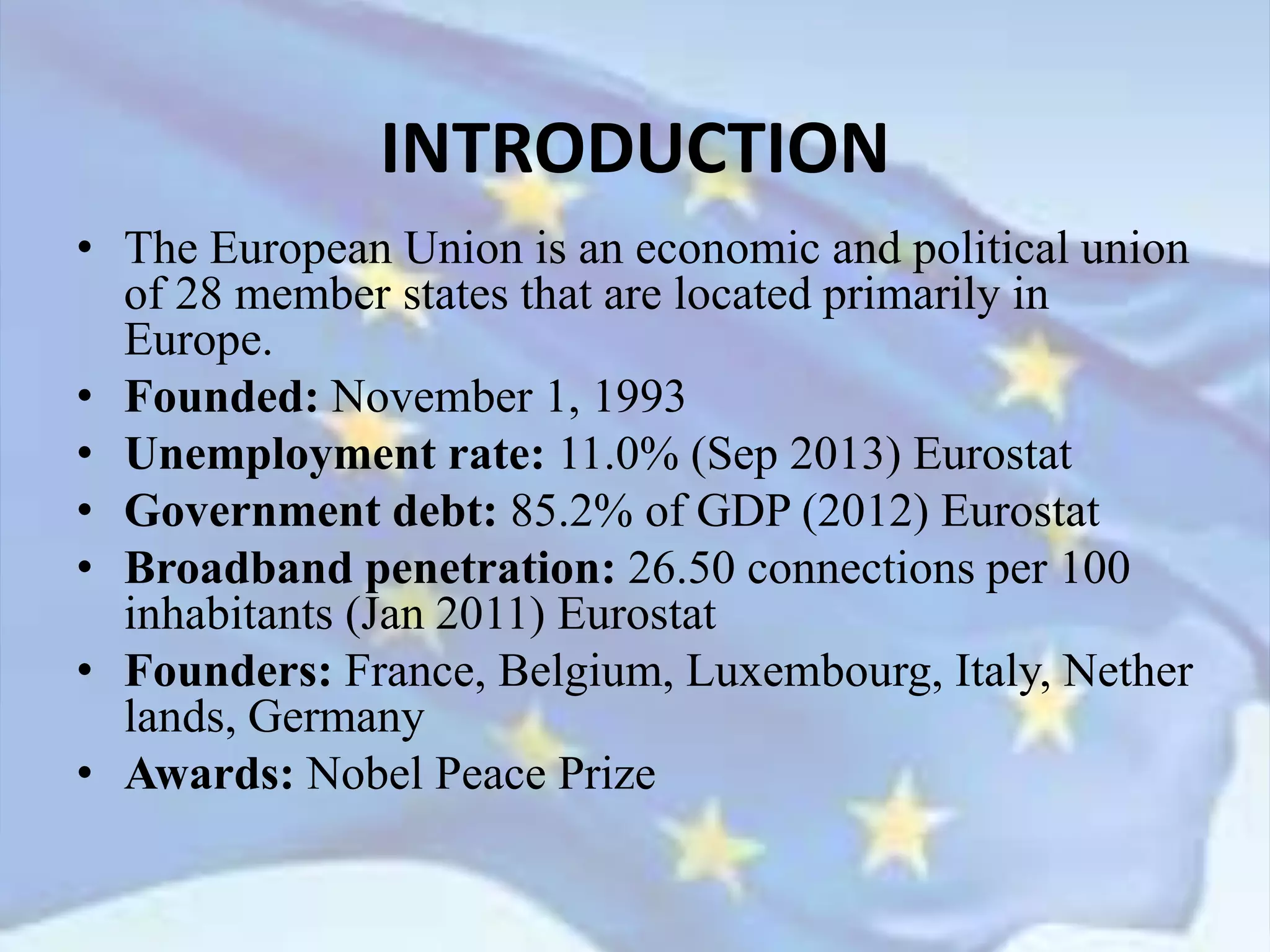 Presentation on European union | PPTX
