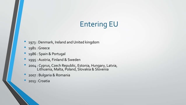 European union | PPT