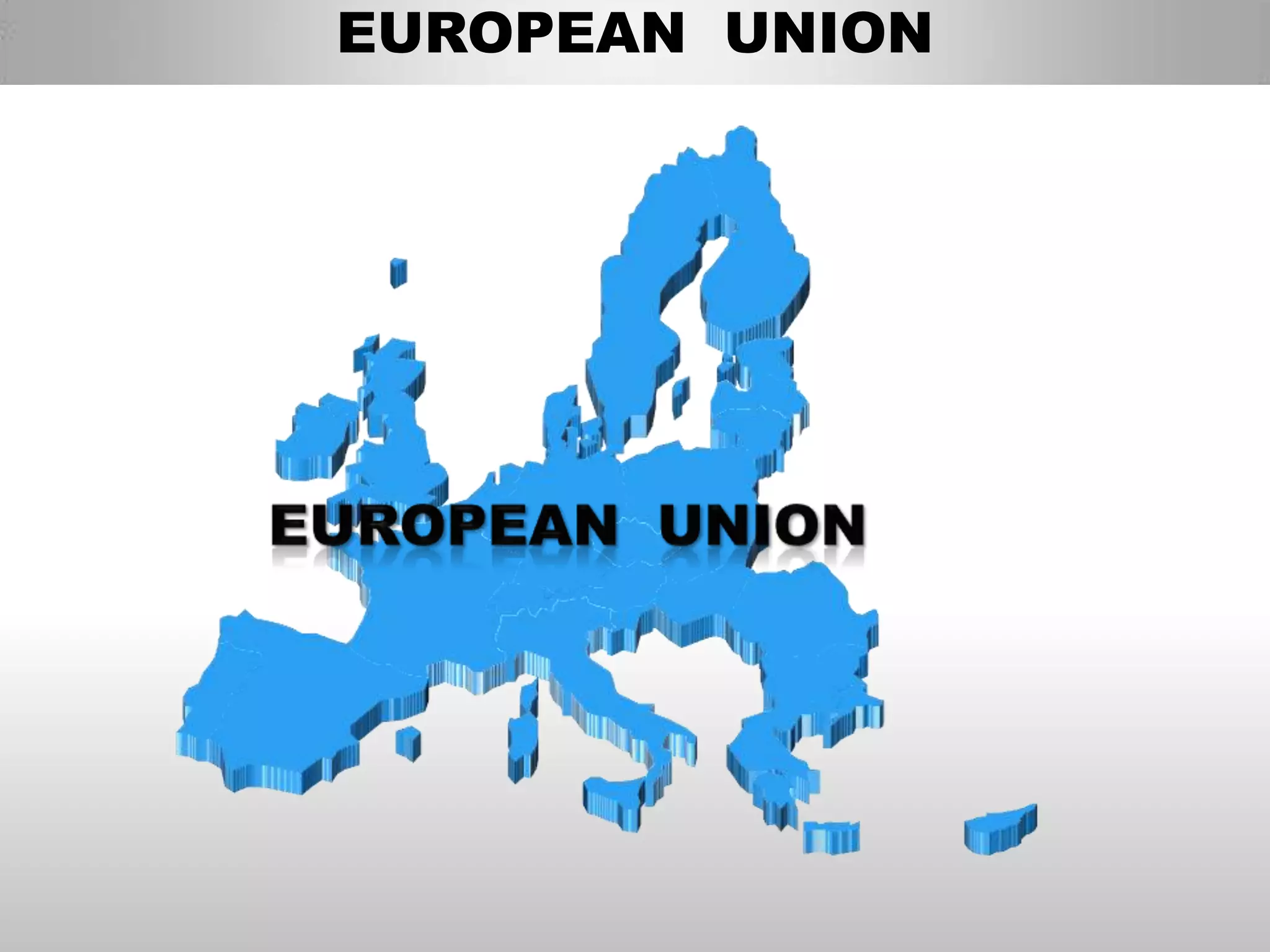 European union editable continent map with countries | PPT