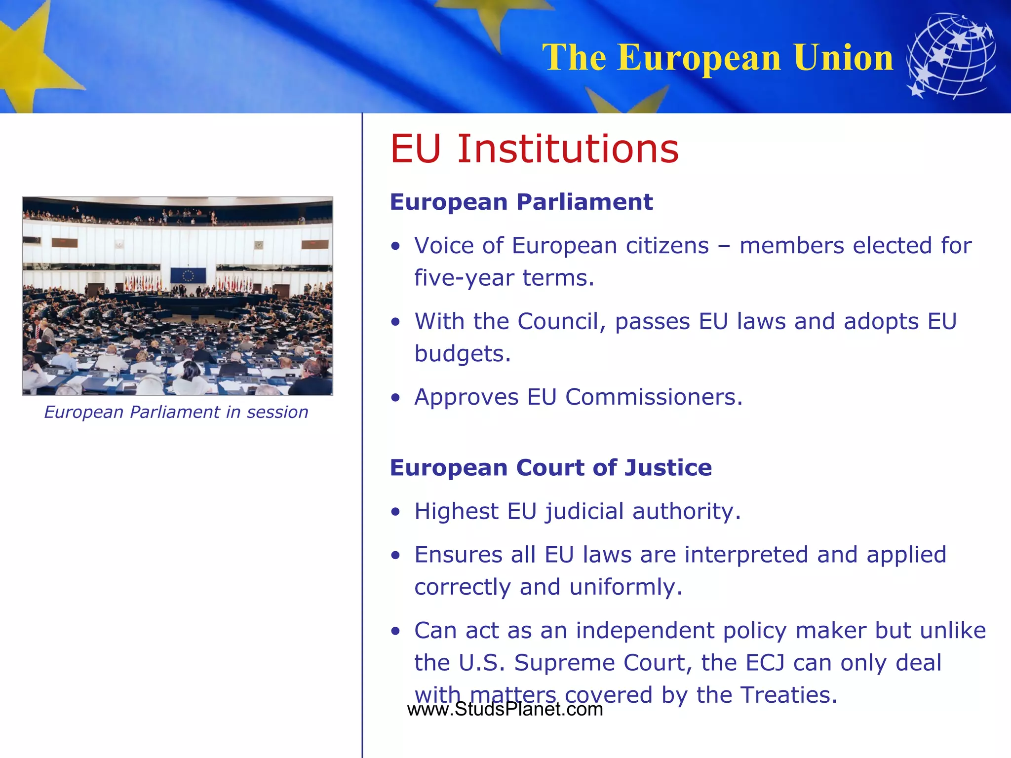 European union (eu) | PPT