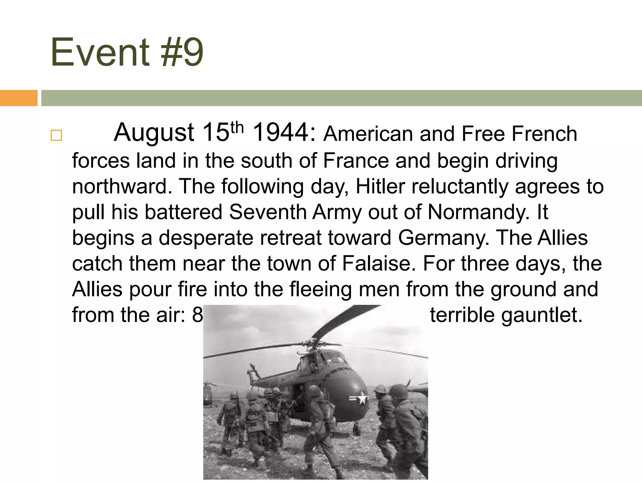 European world war ii timeline | PPTX