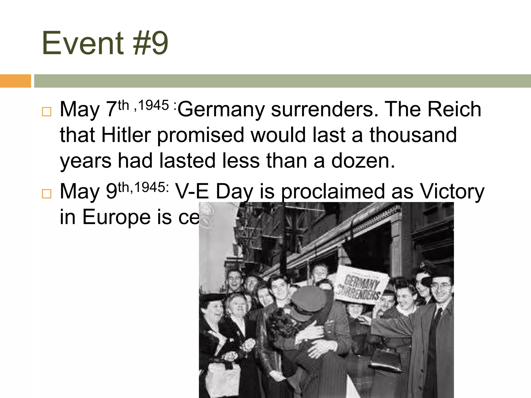 European world war ii timeline | PPTX