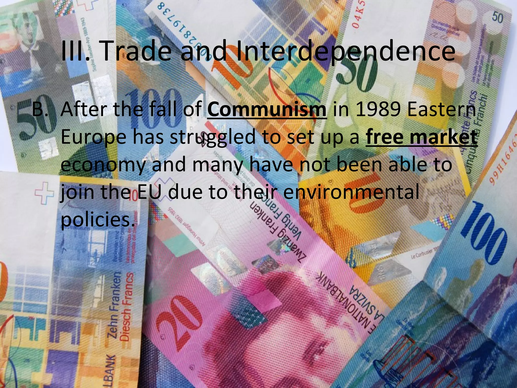 Europe Economy & Environment | PPT