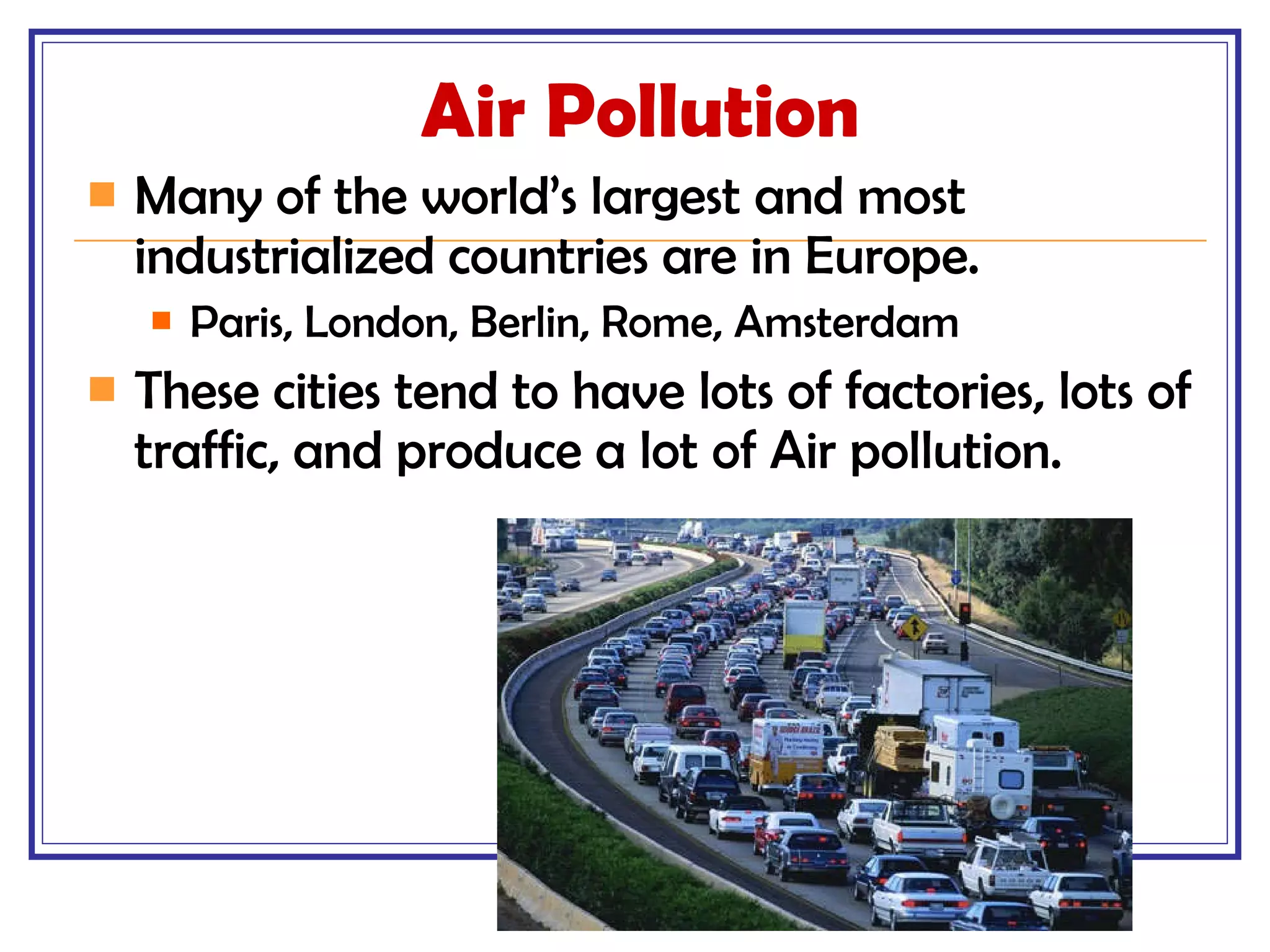 Europe Environmental Issues | PPT
