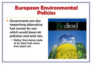 Europe Environmental Issues | PPT