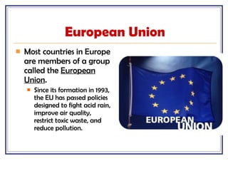 Europe Environmental Issues | PPT