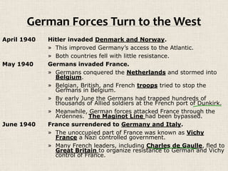 Europe erupts in war | PPT