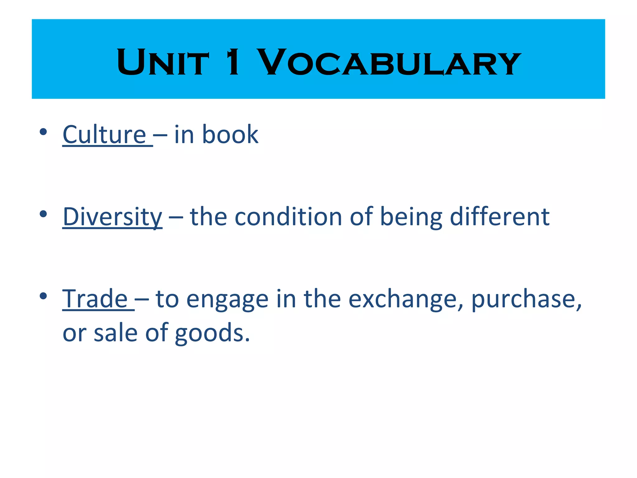 Europe geography unit 1 vocabulary | PPT