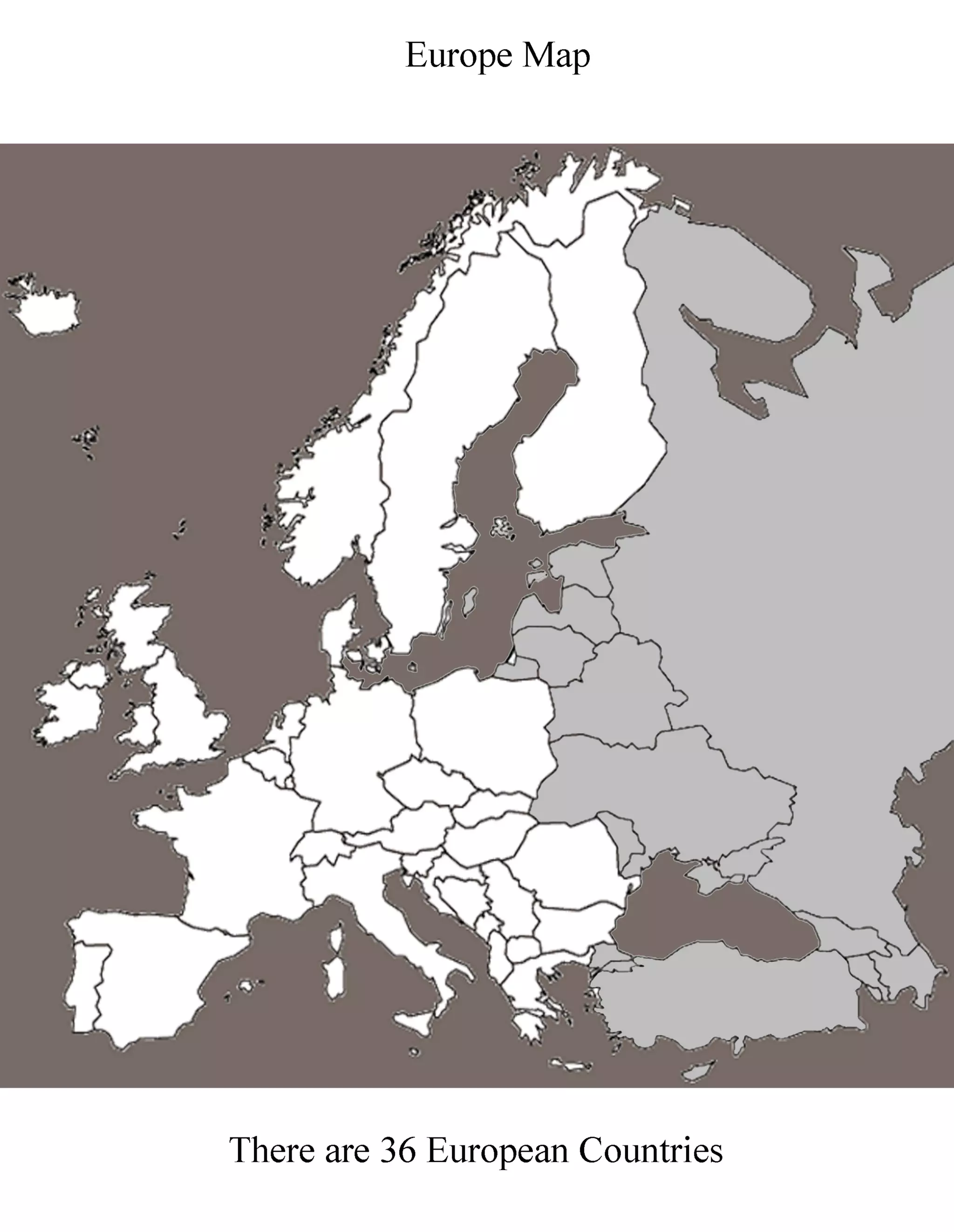 Europe map | PDF