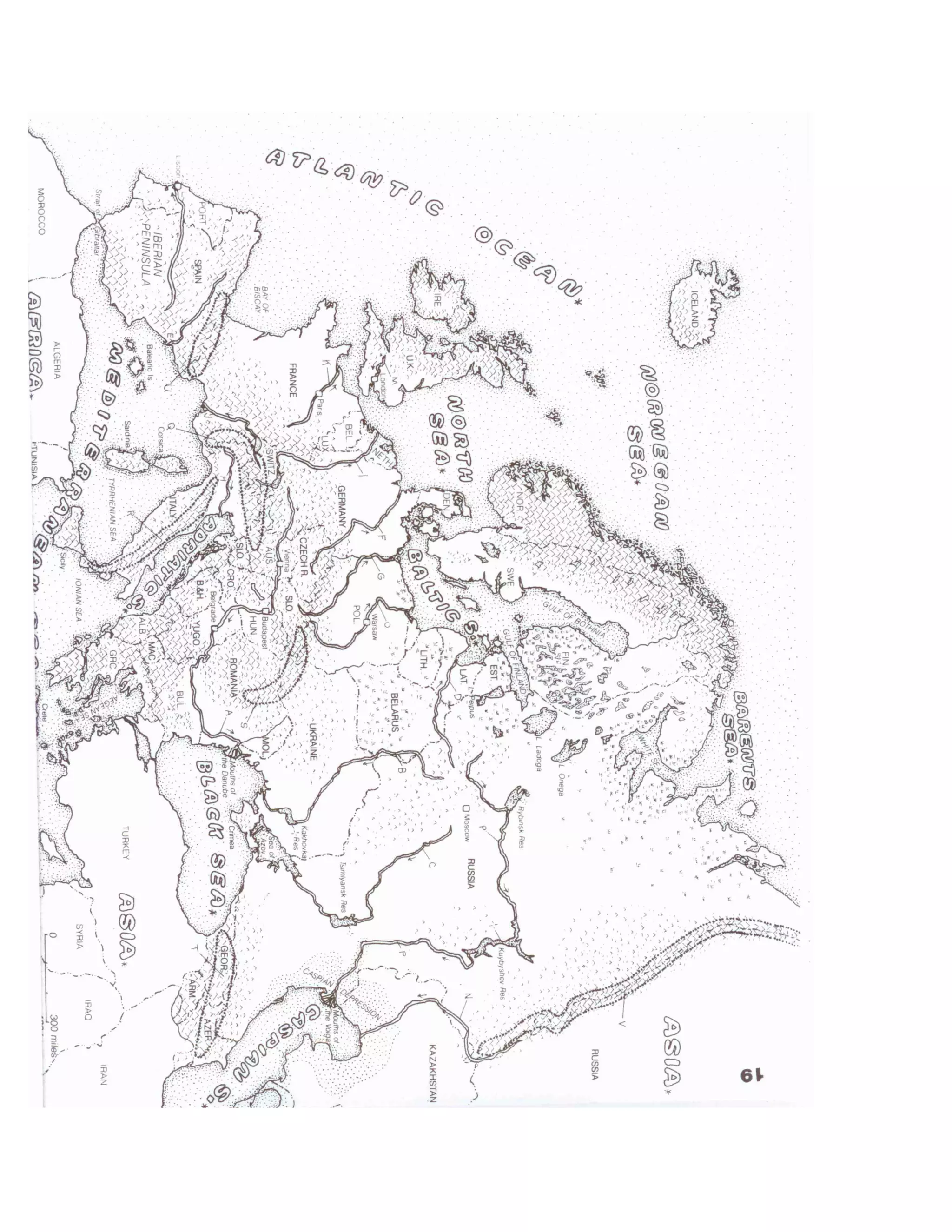 Europe map packet | PDF