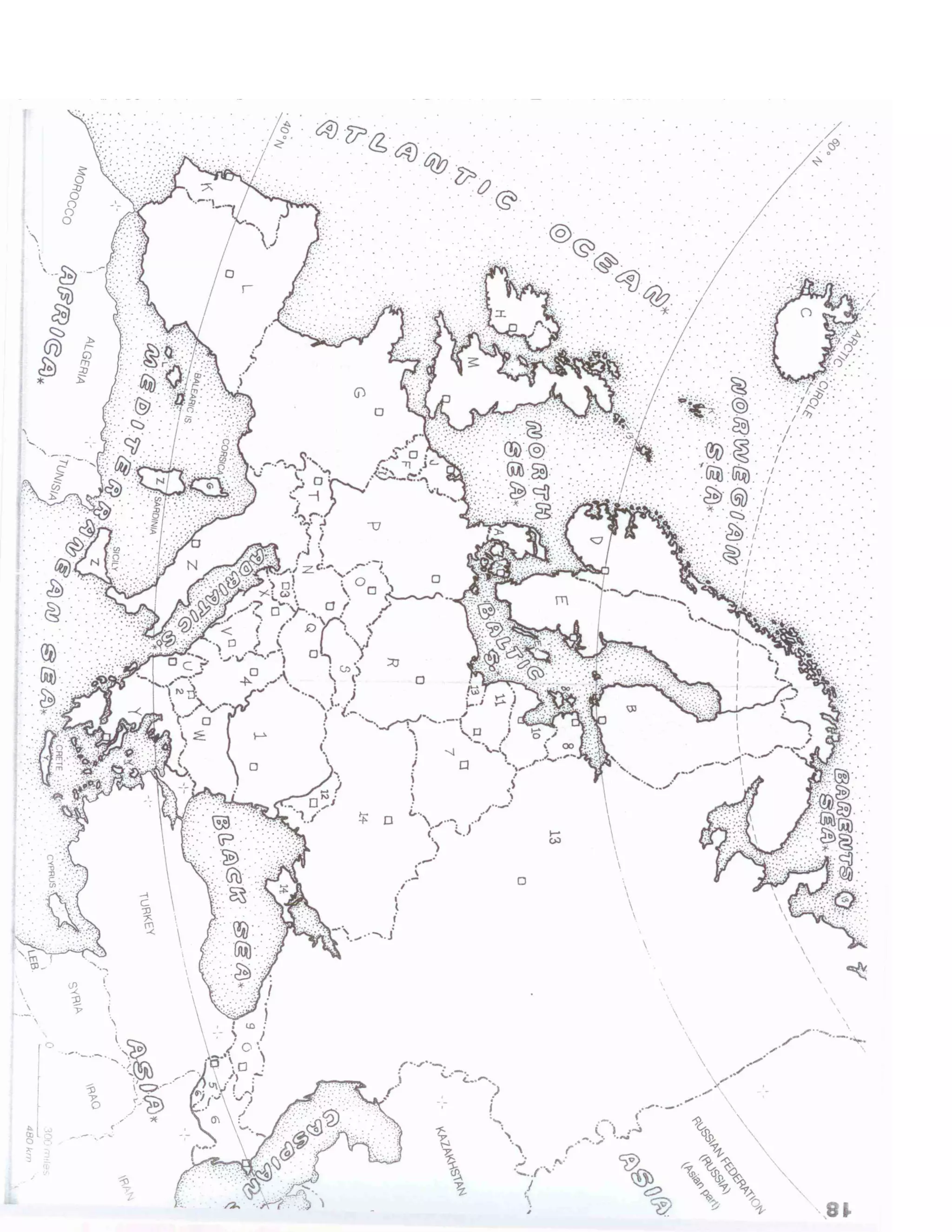 Europe map packet | PDF