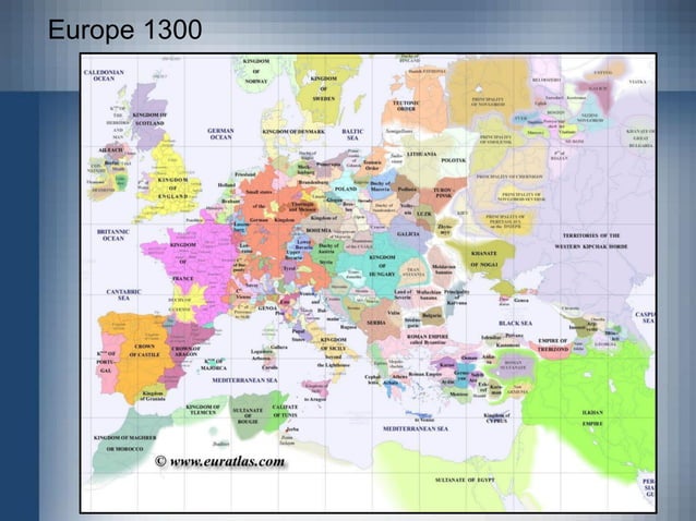 Europe maps 1200 2000 | PPT