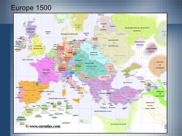 Europe maps 1200 2000 | PPT