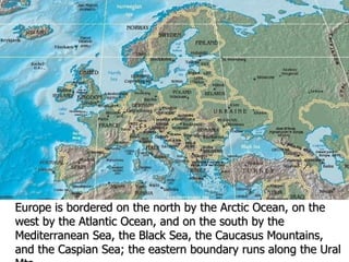 Europe map study | PPT