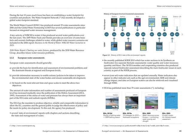 Europes environment assessment_of_assessments | PDF