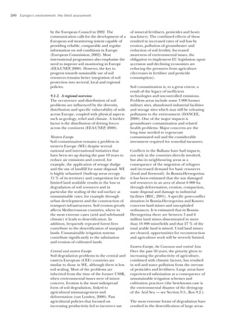 Europe’s environment the third assessment soil degradation | PDF