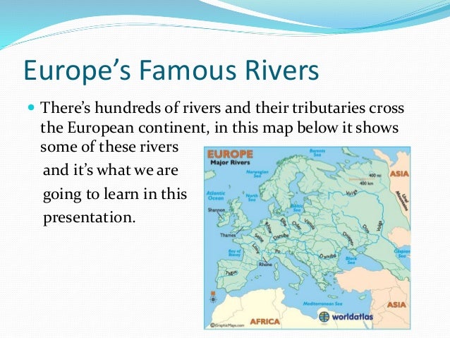 Europe's Famous Rivers