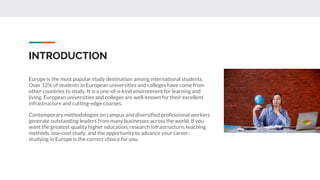 Europe Study Visa Requirements and Process.pptx