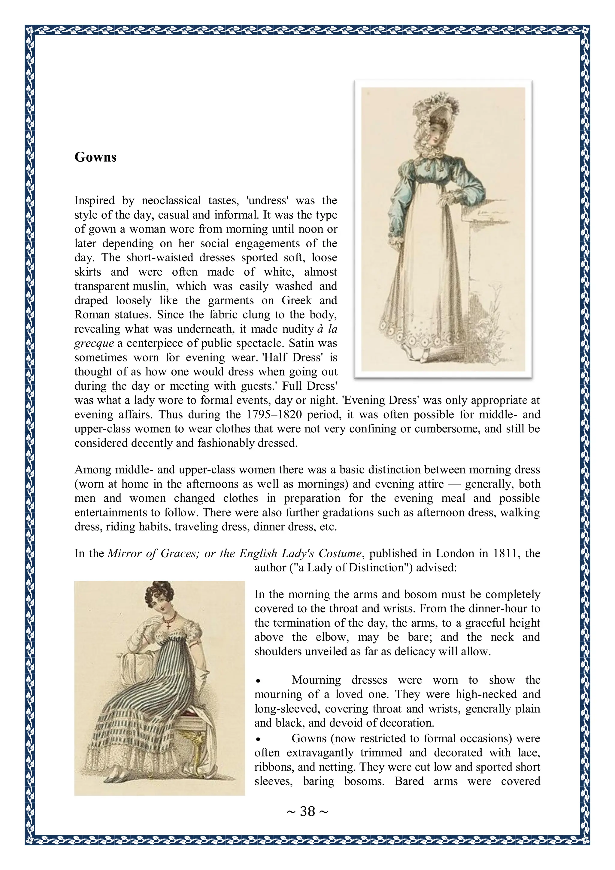 European Dress Style (1400 bc to 2000) | PDF