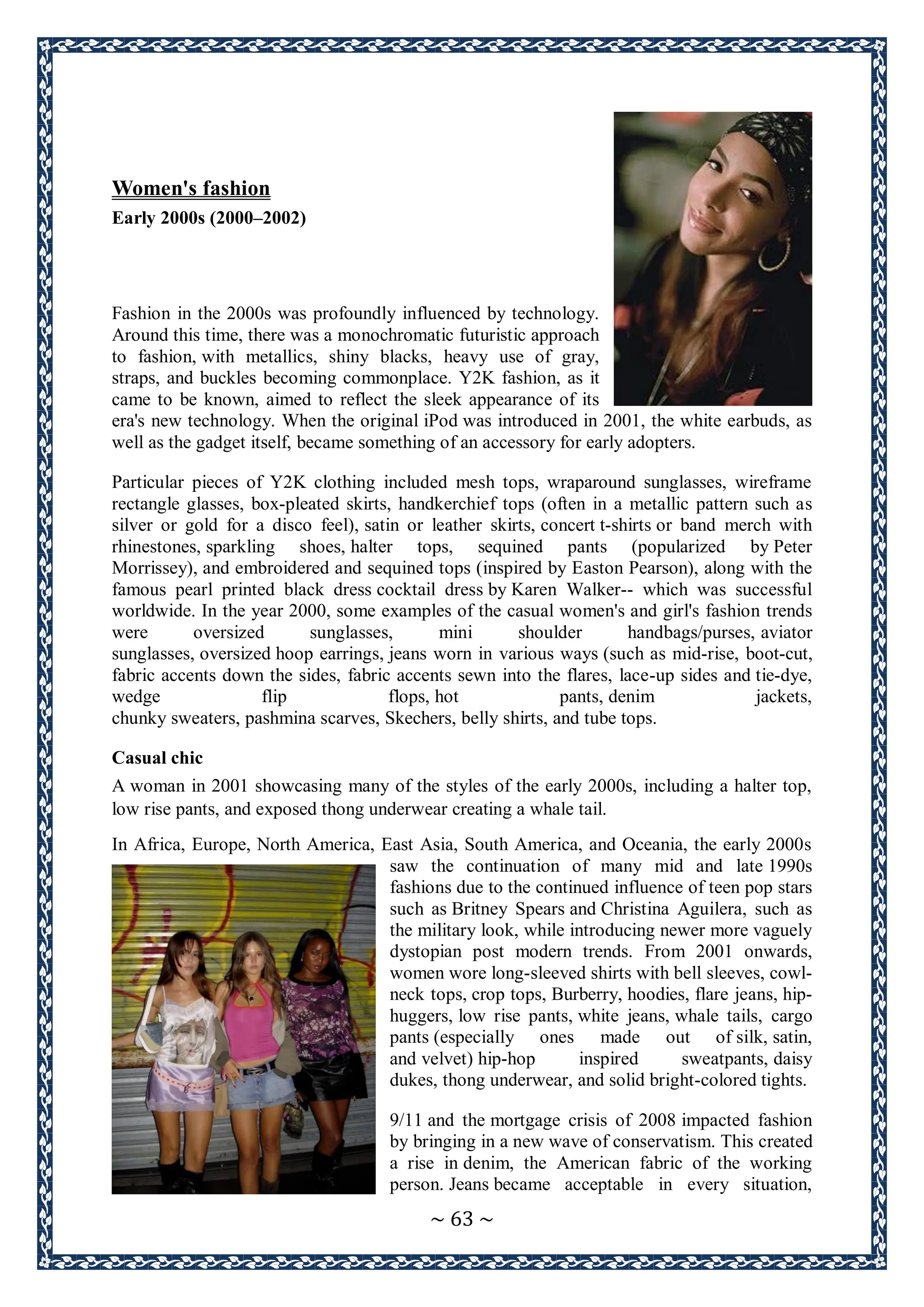 European Dress Style (1400 bc to 2000) | PDF