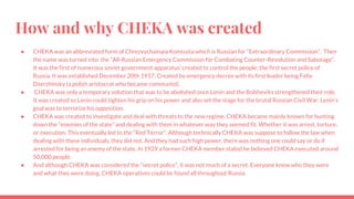 Increasing use of force by Lenin and the Bolsheviks | PPT