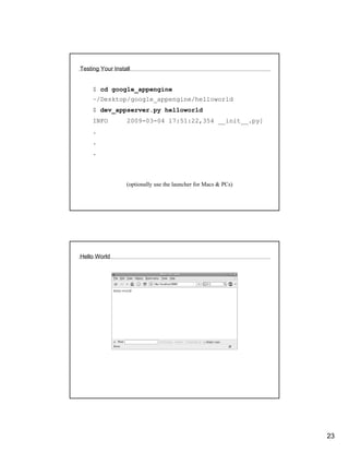 What is Google App Engine? | PDF
