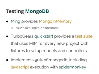 EuroPython 2013 - FAST, DOCUMENTED AND RELIABLE JSON BASED WEBSERVICES WITH PYTHON | PDF