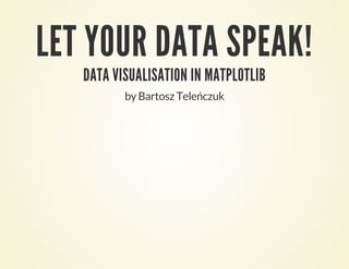 Data Visualization in matplotlib | PDF
