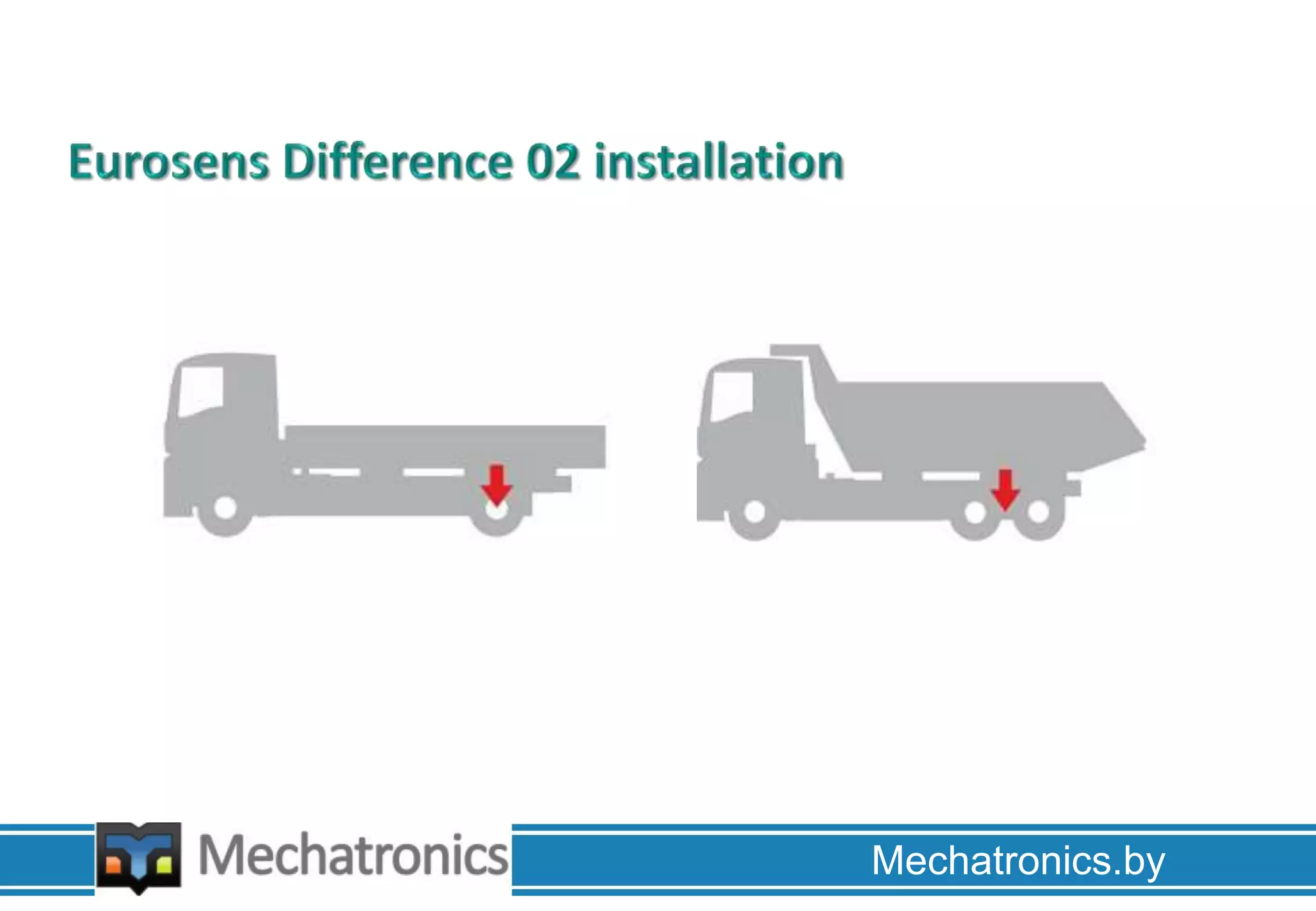 Axle load sensors from JSC Mechatronics. Installation | PPTX