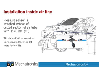 Axle load sensors from JSC Mechatronics. Installation | PPTX