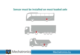 Axle load sensors from JSC Mechatronics. Installation | PPTX