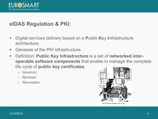 Eurosmart presentation on the eidas regulation | PPTX