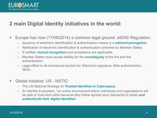 Eurosmart presentation on the eidas regulation | PPTX