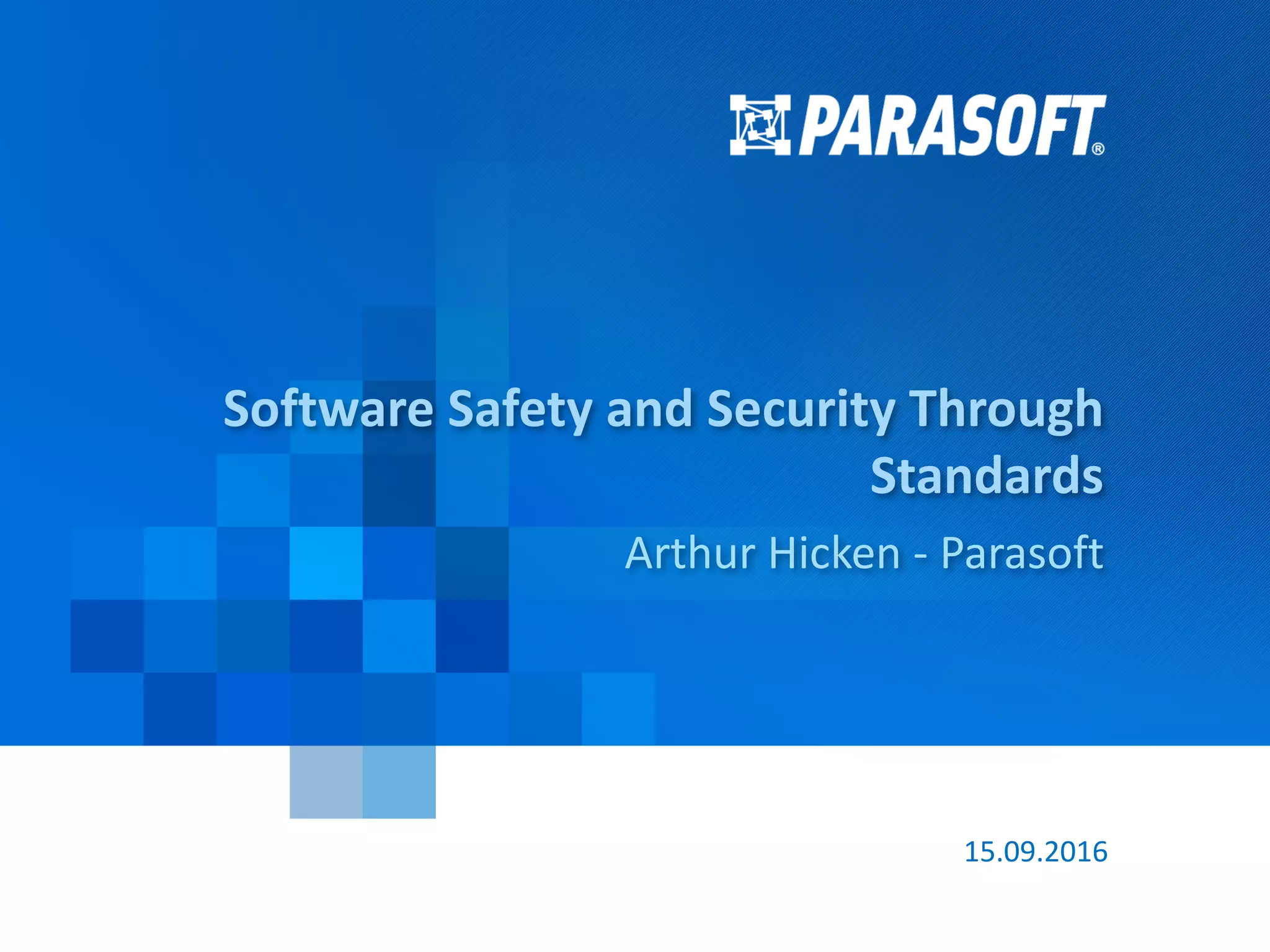 Software Safety and Security Through Standards | PDF