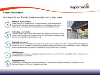 A Guide to Eurostar breaks | PPTX