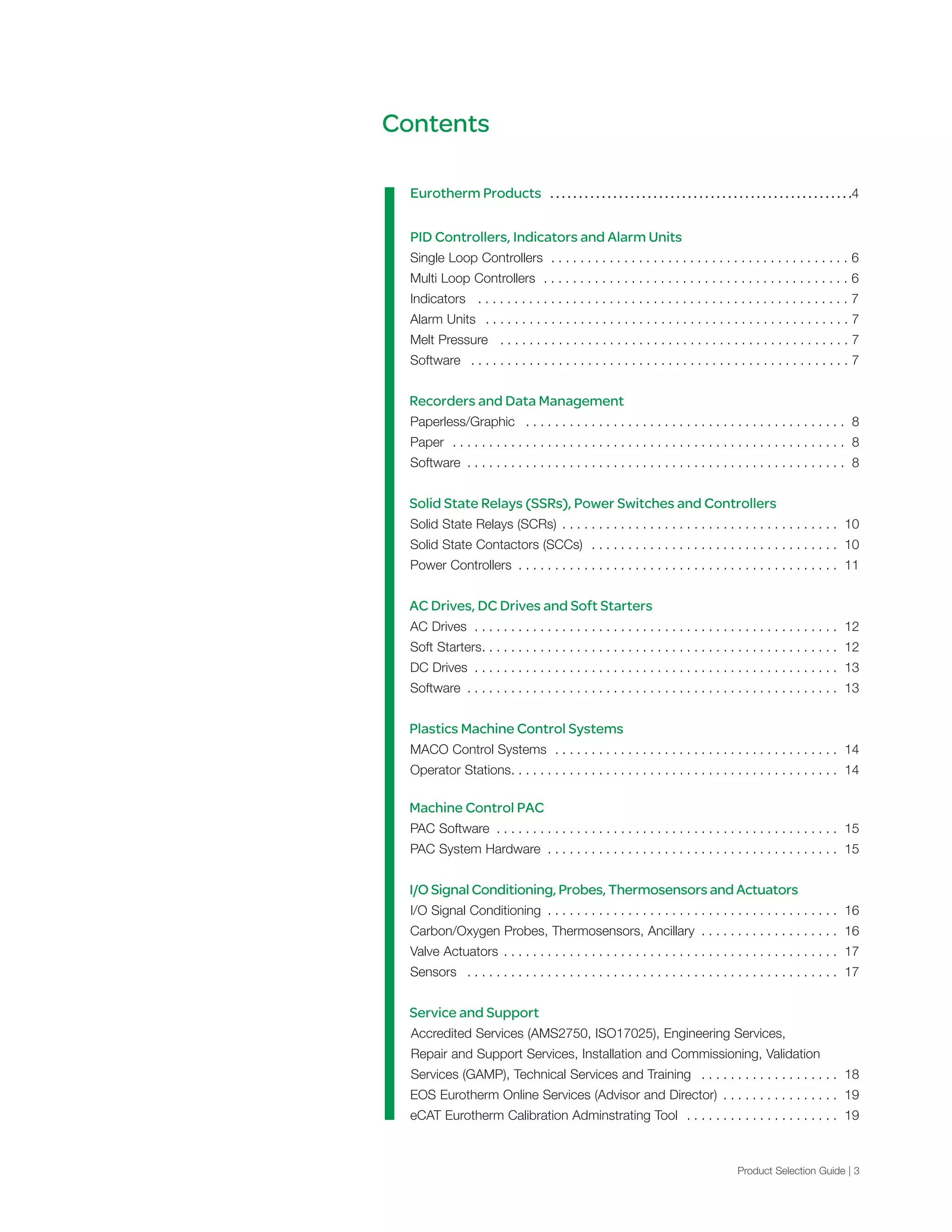 Eurotherm US Product Selection Guide | PDF