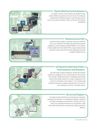 Eurotherm US Product Selection Guide | PDF
