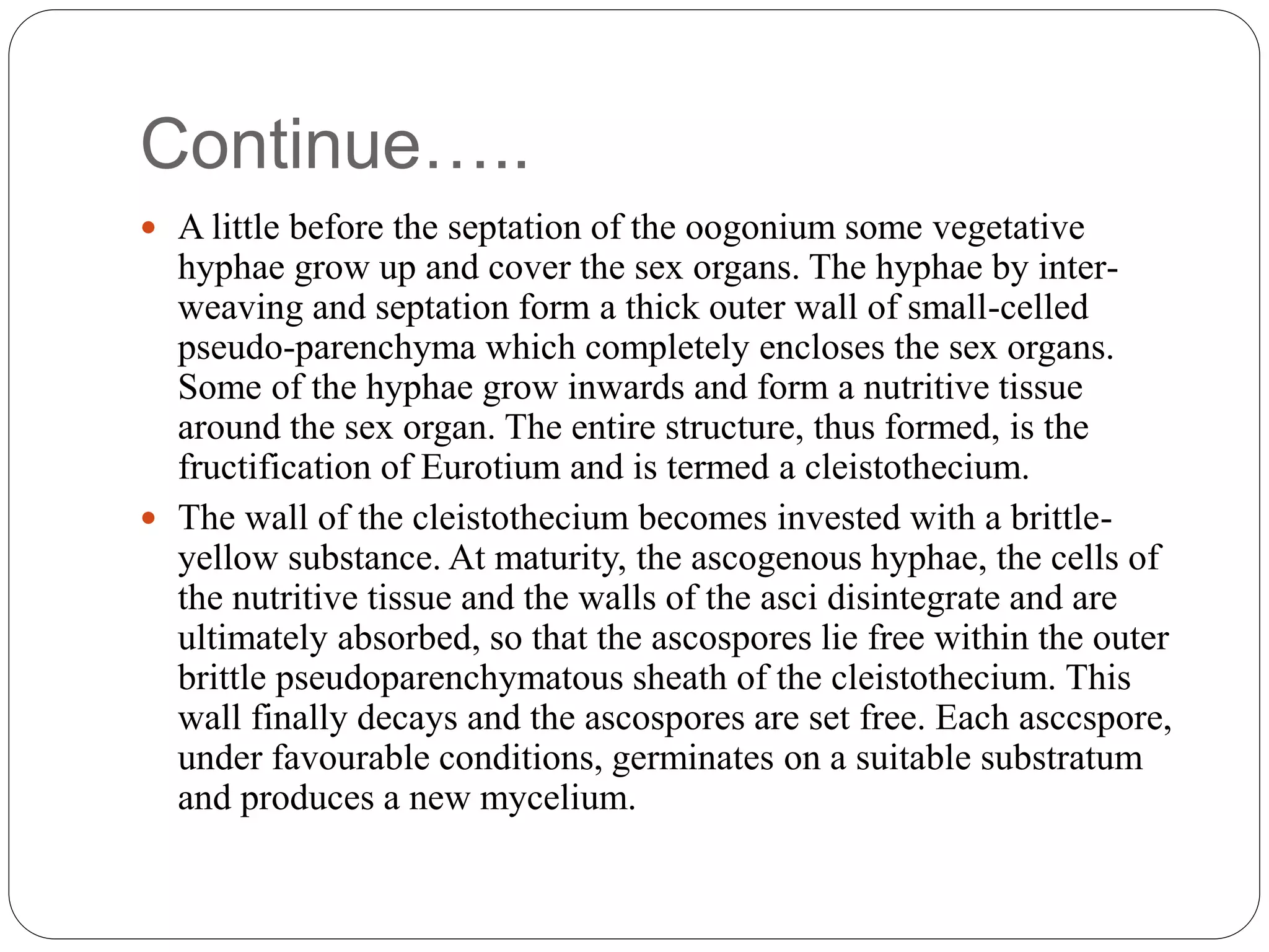 Eurotium(aspergillus) | PPTX