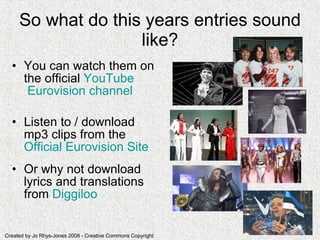 Eurovision Project Divided Into Countries | PPT