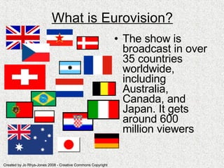Eurovision Project Divided Into Countries | PPT