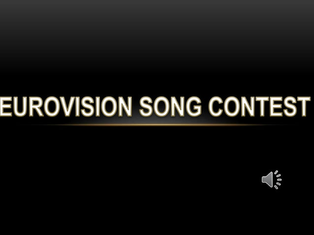 Eurovision song contest | PPTX