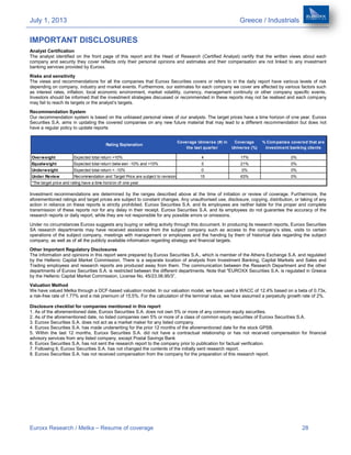 Metka - Resume of Coverage [Euroxx] | PDF
