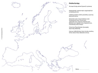 Poloha Európy | PDF