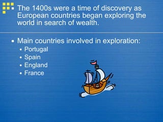 Eurpean Exploration And Empire Building | PPT