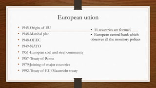 Eurpean union and Asean union | PPTX