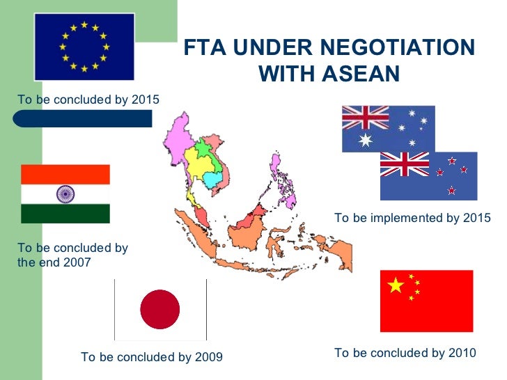 EU’s FTA roadmap in south east asia