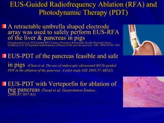 EUS Guided Anti Tumor Therapyversion0 | PPT